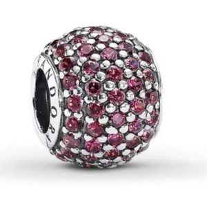 Pandora | Jewelry | Pandora Red Pave Lights Charm | Poshmark